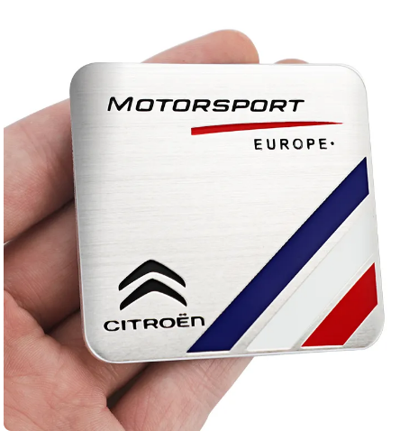 New: Αυτοκόλλητο Σήμα Αλουμινίου - Citroen