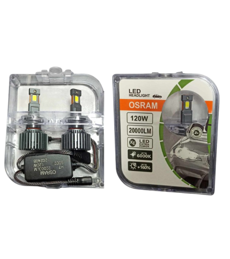 Led Λάμπες: Led Λάμπες H7 6000k 20000Lm - Osram